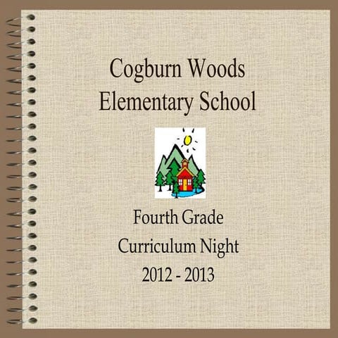 Fourth grade curriculum night 12 13 parham | PPTX