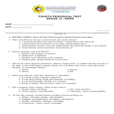 Grade 9 reviewER THIRD QUARTER EARTH SCIENCE | PPTX