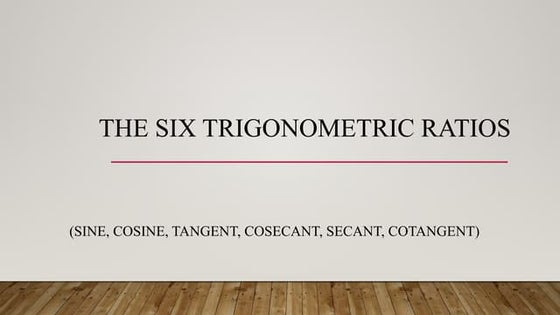 Trigonometric Ratios of Special Angles.pptx