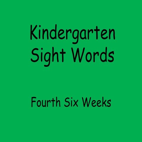 Fourth Six Weeks | PPT