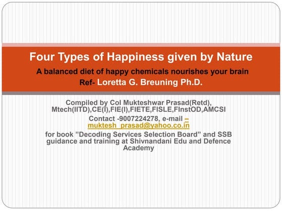 Neurobiology of motivation | PPT