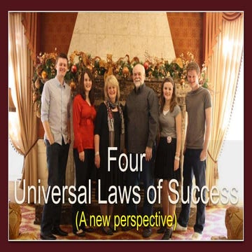 Four universal laws of success | PPT
