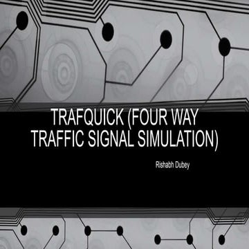 THE DESIGN AND IMPLEMENTATION OF A FOUR – WAY TRAFFIC LIGHT | DOC