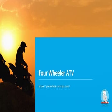 Four wheeler atv | PDF