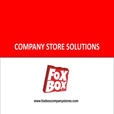 Foxbox Retail Company Store Solutions - 2016 | PDF | Retail Industry | Industries