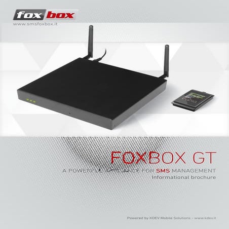 FoxBox GT brochure | PDF