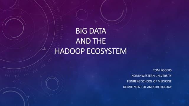 Introduction to Hadoop | PPTX