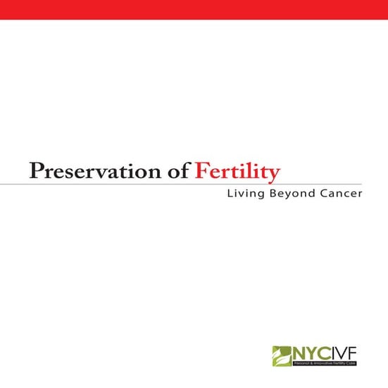 Fertility Preservation; an e-Guide | PDF