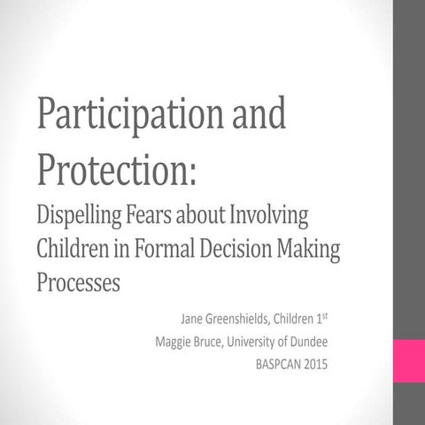 Participation and Protection: | PPTX