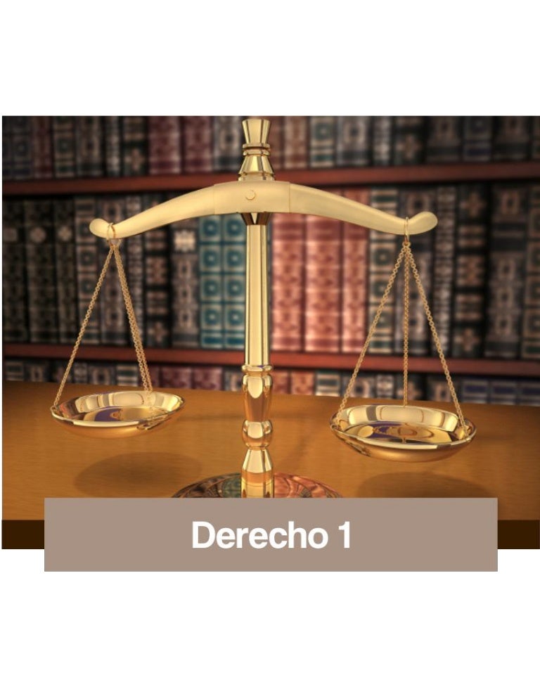 DERECHO 1