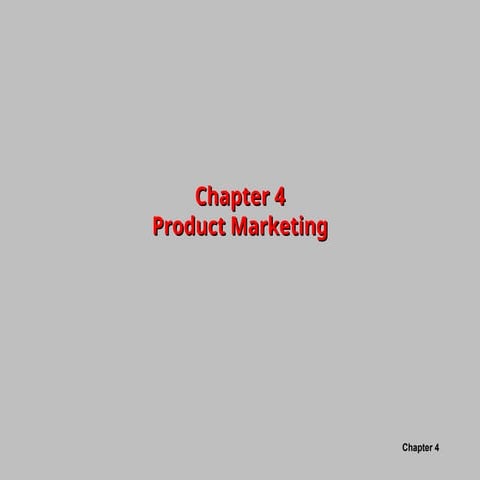 4 P's of Marketing- Place-Explaining Channels of Distribution | PPTX