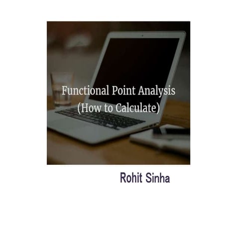 Fp analysis counting functional points | PPT
