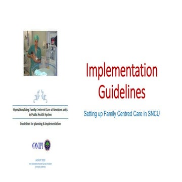 Family Participatory Care Implementation Guidelines | PPTX