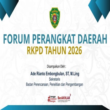 FPD Bapelitbang 2026 oke .pptx kab penajam | PPTX