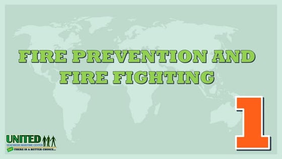 Fire Fighting system on ship | PPTX