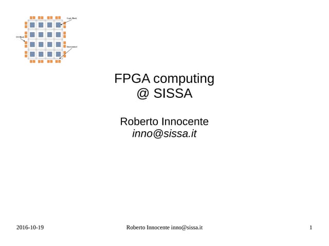 Fpga Computing Ppt 5636