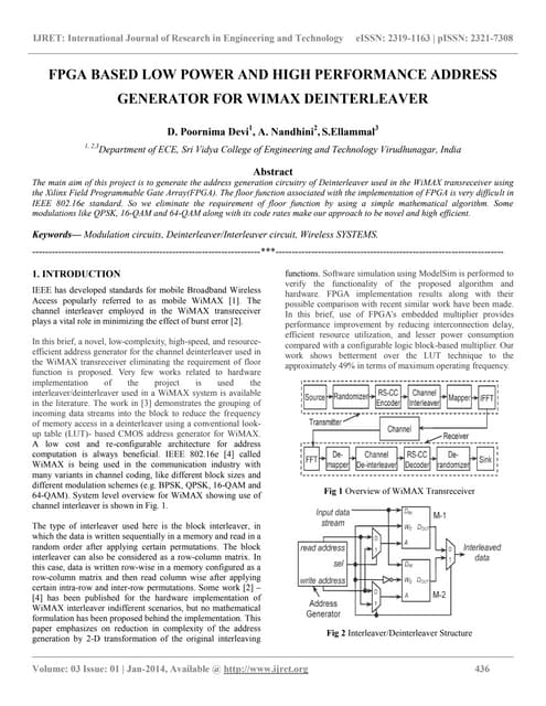 High Speed Low Power Viterbi Decoder Using Trellis Code Modulation Pdf 7633