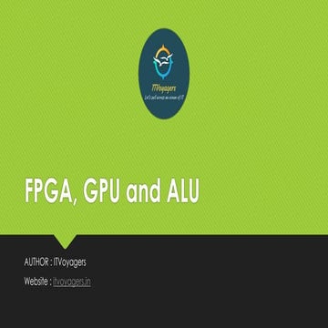 Fpga Gpu And Alu Pdf
