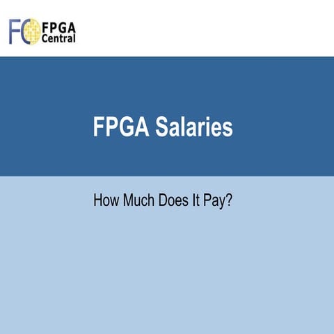 FPGA Salaries | PPT