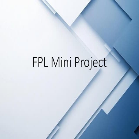 FPL Mini Projec-WPS Office.pptx helpful p | PPTX