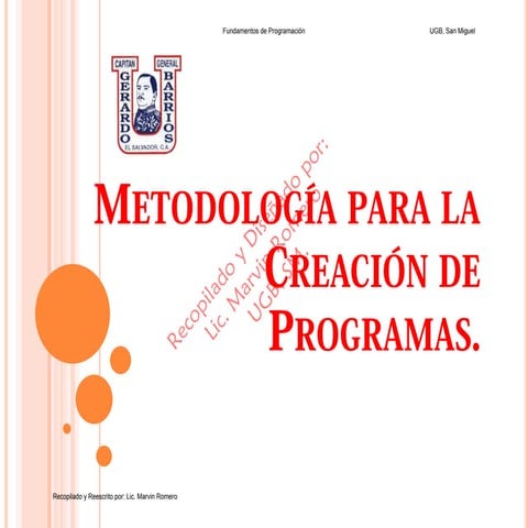 Fp metodologia p_crear_programas. | PDF