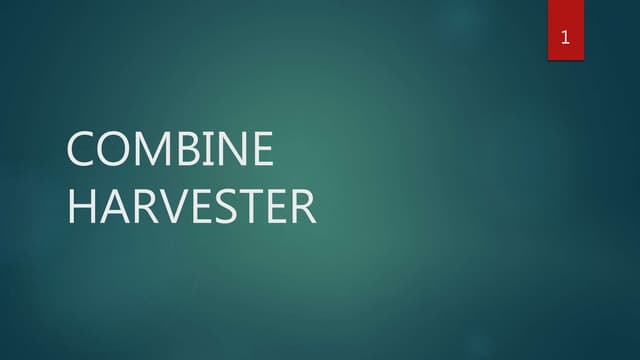 Reaper types components and work principles | PPTX | Gardening | Home ...