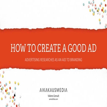 How to Create a Good Magazine Ad | PDF