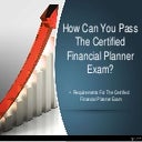 How Can You Pass The Certified Financial Planner Exam?