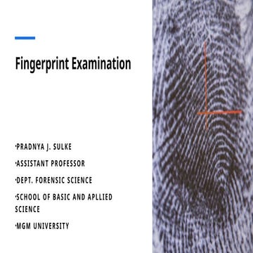 Principles of fingerprints | PPTX