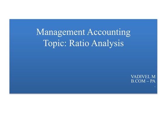 ratios for security analysis basic .pptx