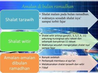 Amalan bulan ramadhan | PPT