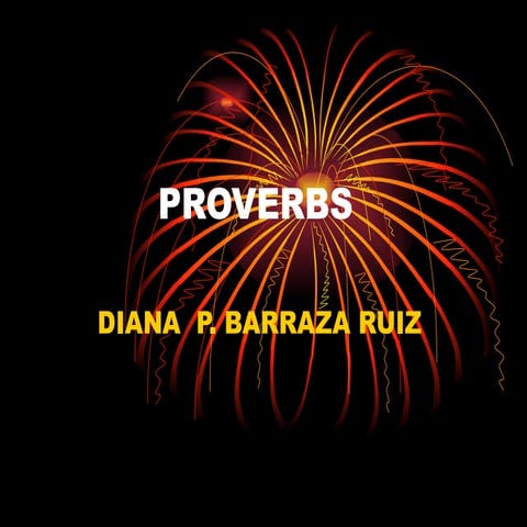 proverbs | PPT