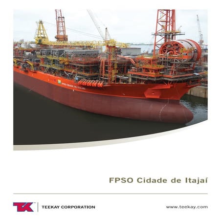 Teekay Petrojarl FPSO Cidade de Itajai (Fact Sheet) | PDF