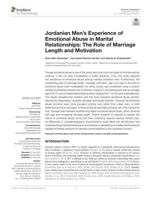 Understanding the Man Box: the link between gender socialization and ...