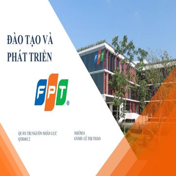 Phan tich cong tac dao tao va phat trien nguon nhan luc tai FPT (silde ...