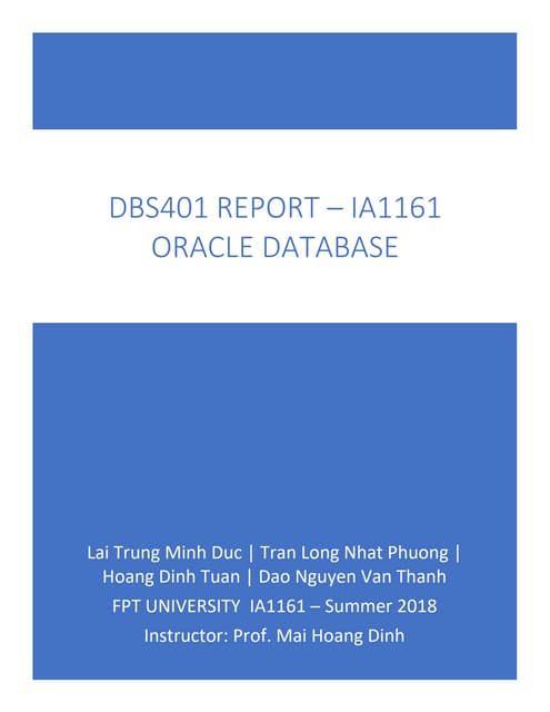Oracle Db 11g R2 Research Installation Users And Privileges Audit Trail Exploitations Pdf