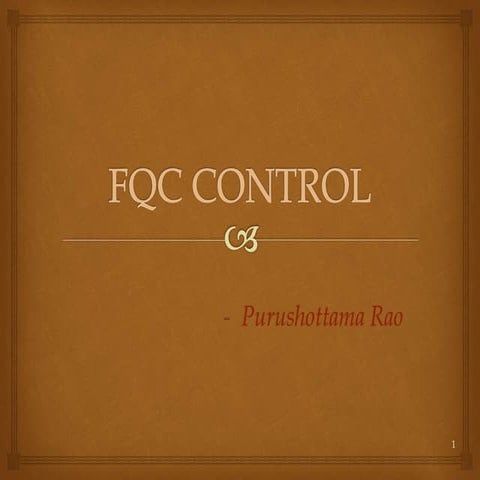 FQC control.ppsx