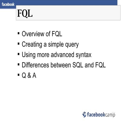 FQL Overview | PPT