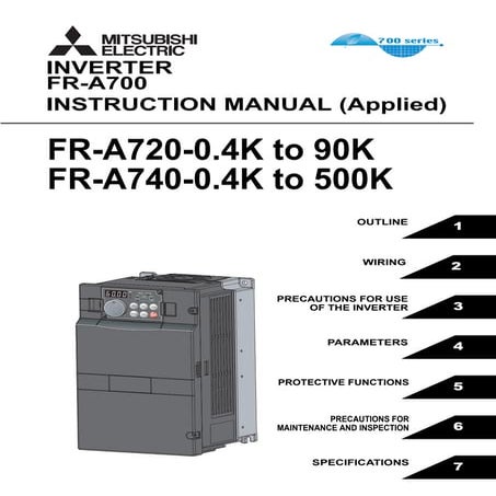 Catalog FR-A700 Instruction manual (applied)-Beeteco.com