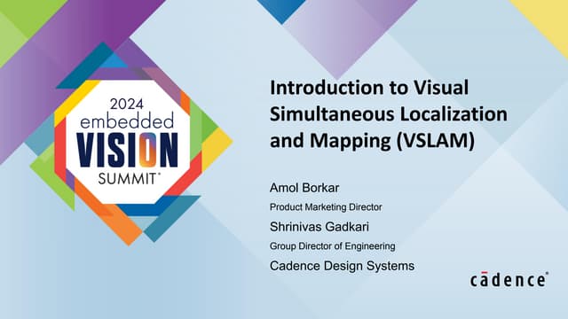 Introduction To Visual Simultaneous Localization And Mapping Vslam” A Presentation From