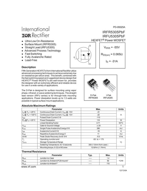 Original Dual P-Channel Mosfet RF7316TRPBF IRF7316 F7316 7316 SOP-8 New IR | PDF