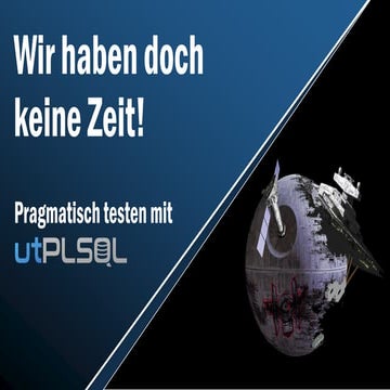 Oracle Apex Meetup Frankfurt - 03/2020 - Wir haben doch keine Zeit ...