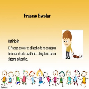 fracaso escolar, pptx según Baquero y Terigi | PPT