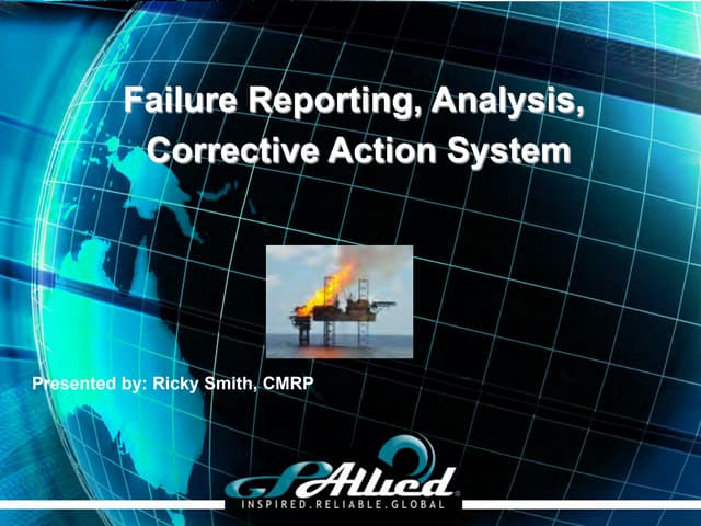 Failure Codes in IBM Maximo Asset Management | PPT