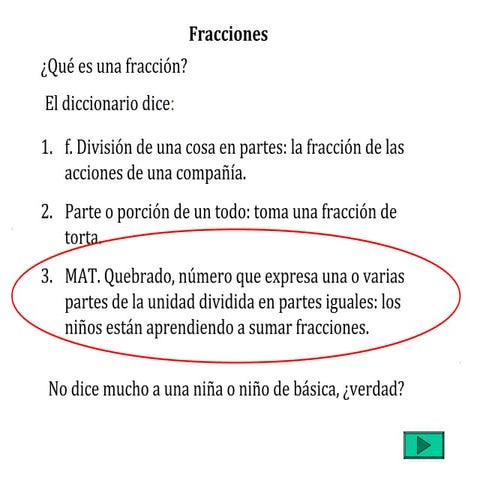 Matematicas fraccion | PPT