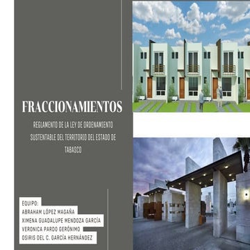 Fraccionamientos, Cos (ocupación del suelo) y Cus (uso del suelo) | PDF