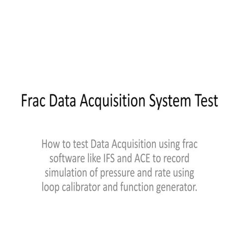 Frac formulas david aakre technologist | DOCX