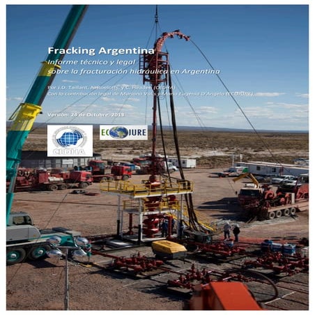 Fracking Argentina: Informe técnico y legal sobre la fracturación ...