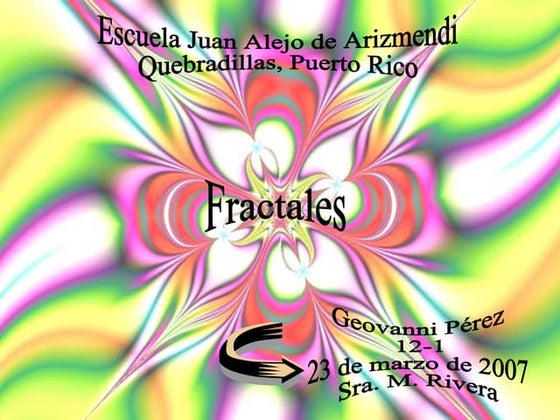 ¿Qué son los fractales? | PDF