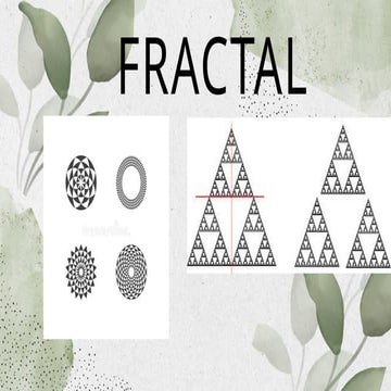 ¿Qué son los fractales? | DOCX